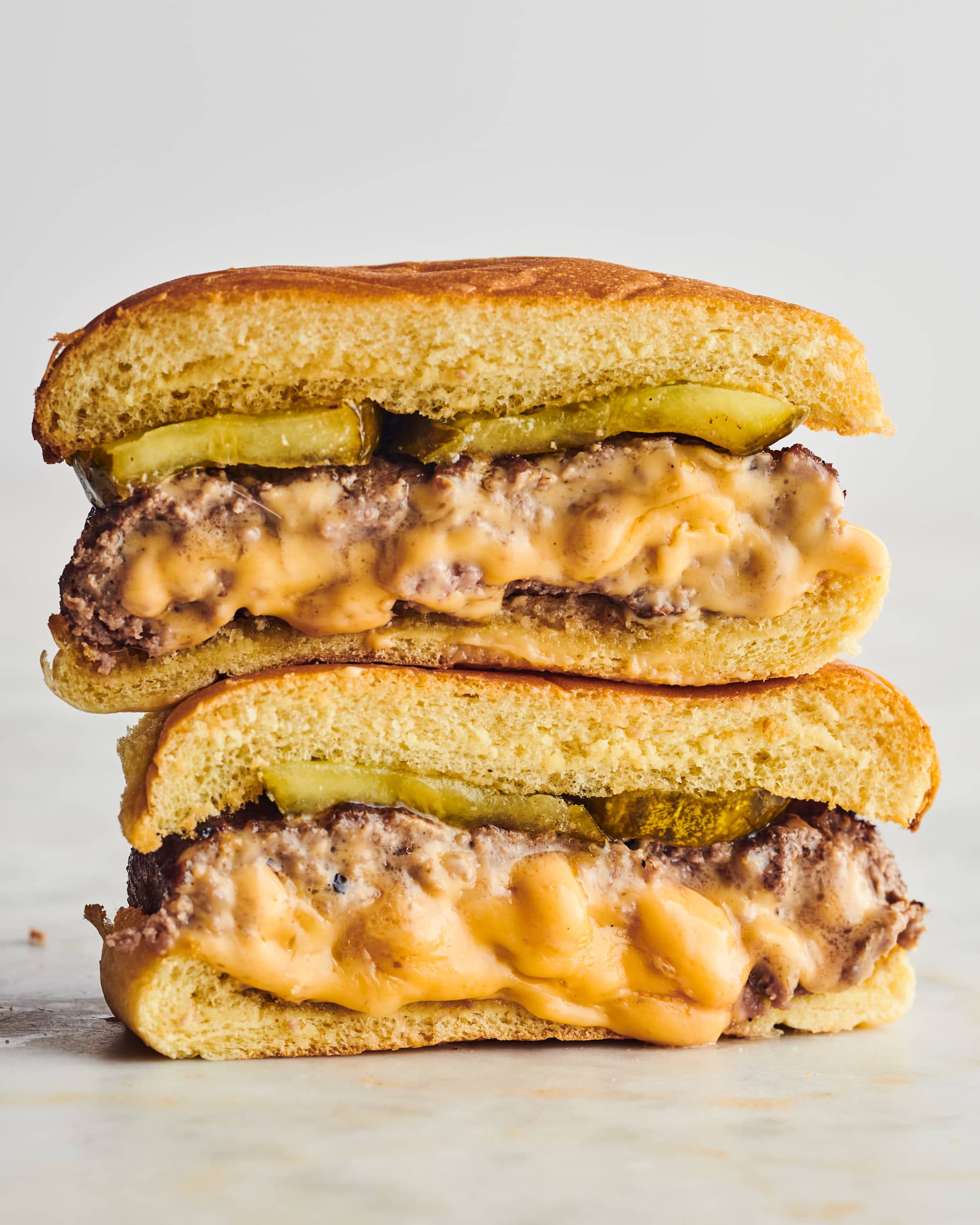 Juicy Lucy Burgers Recipe (Stuffed with American Cheese) | The Kitchn