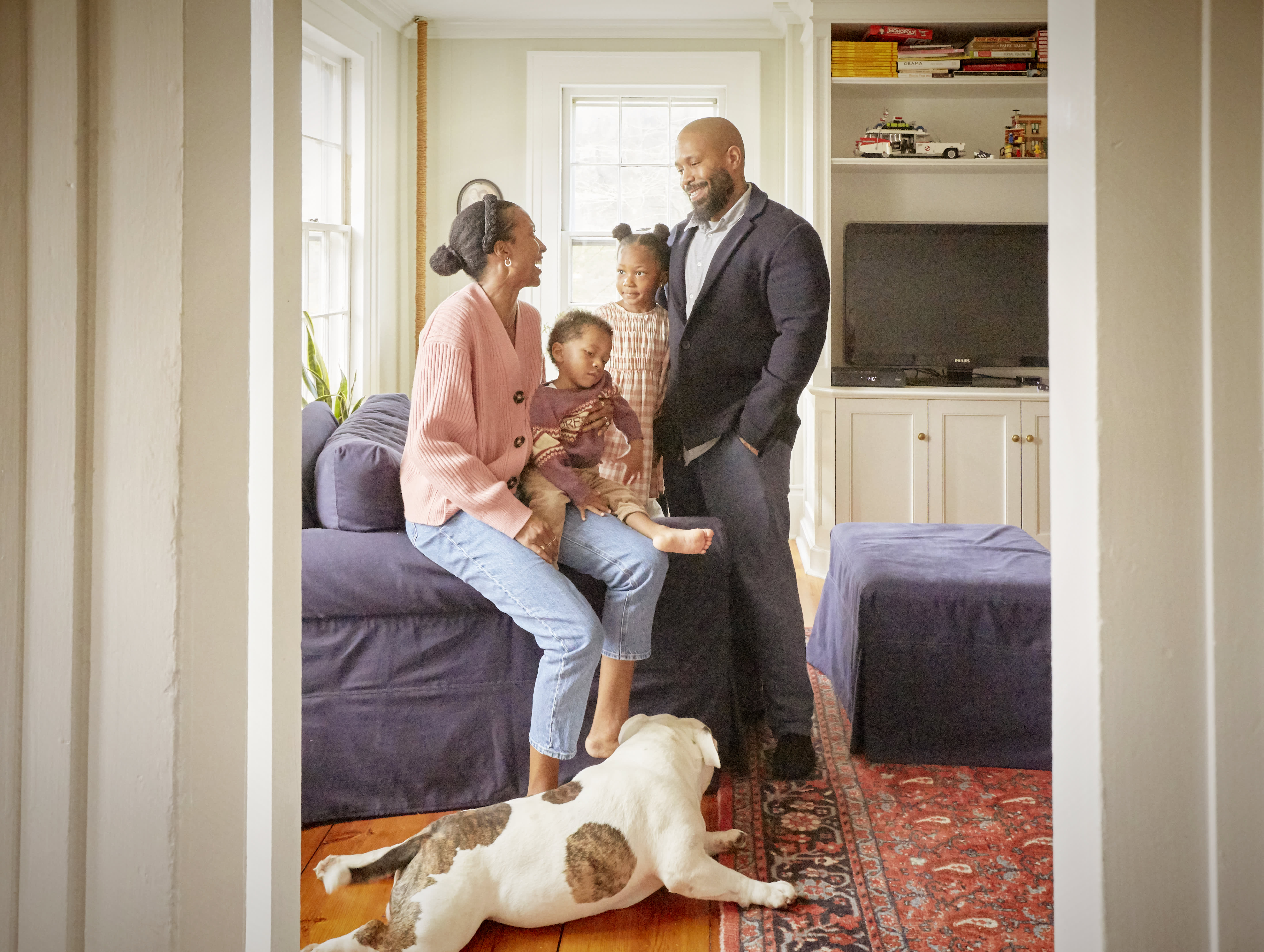 Sade @blackandolive Colonial Farmhouse Tour Photos | Apartment Therapy