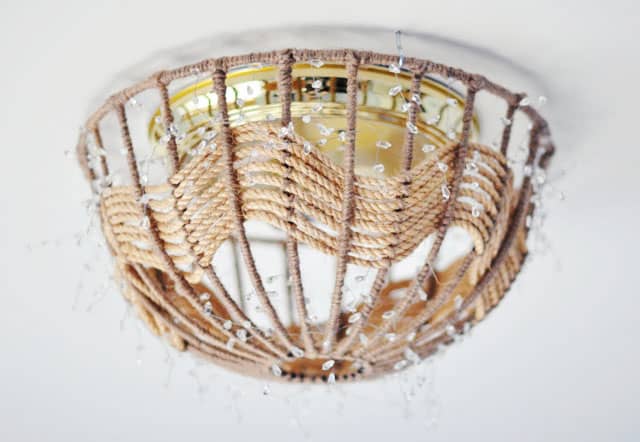 Homemade Light Fixture Cover