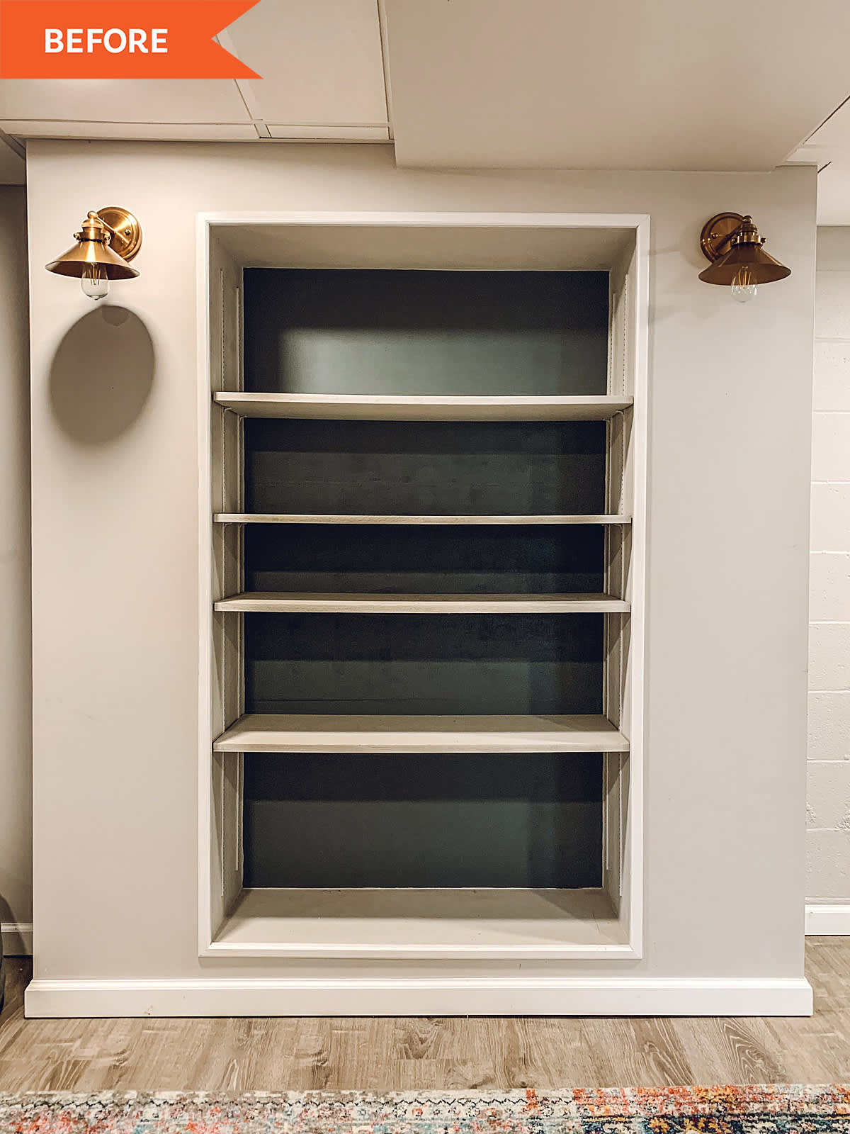 Built-in Shelving Project Inspiration - Before and After Photos ...