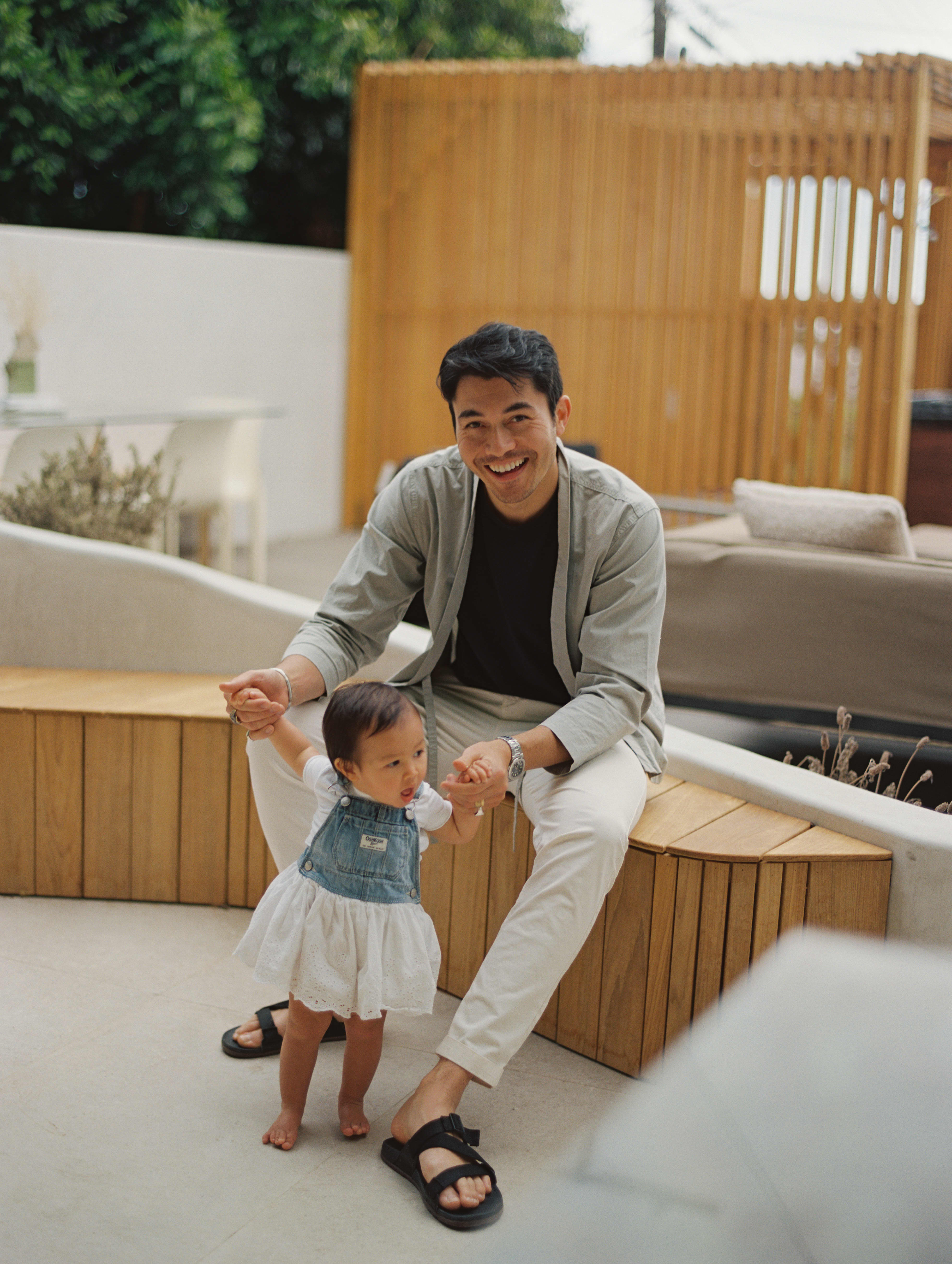 Actor Henry Golding Backyard Makeover | The Kitchn