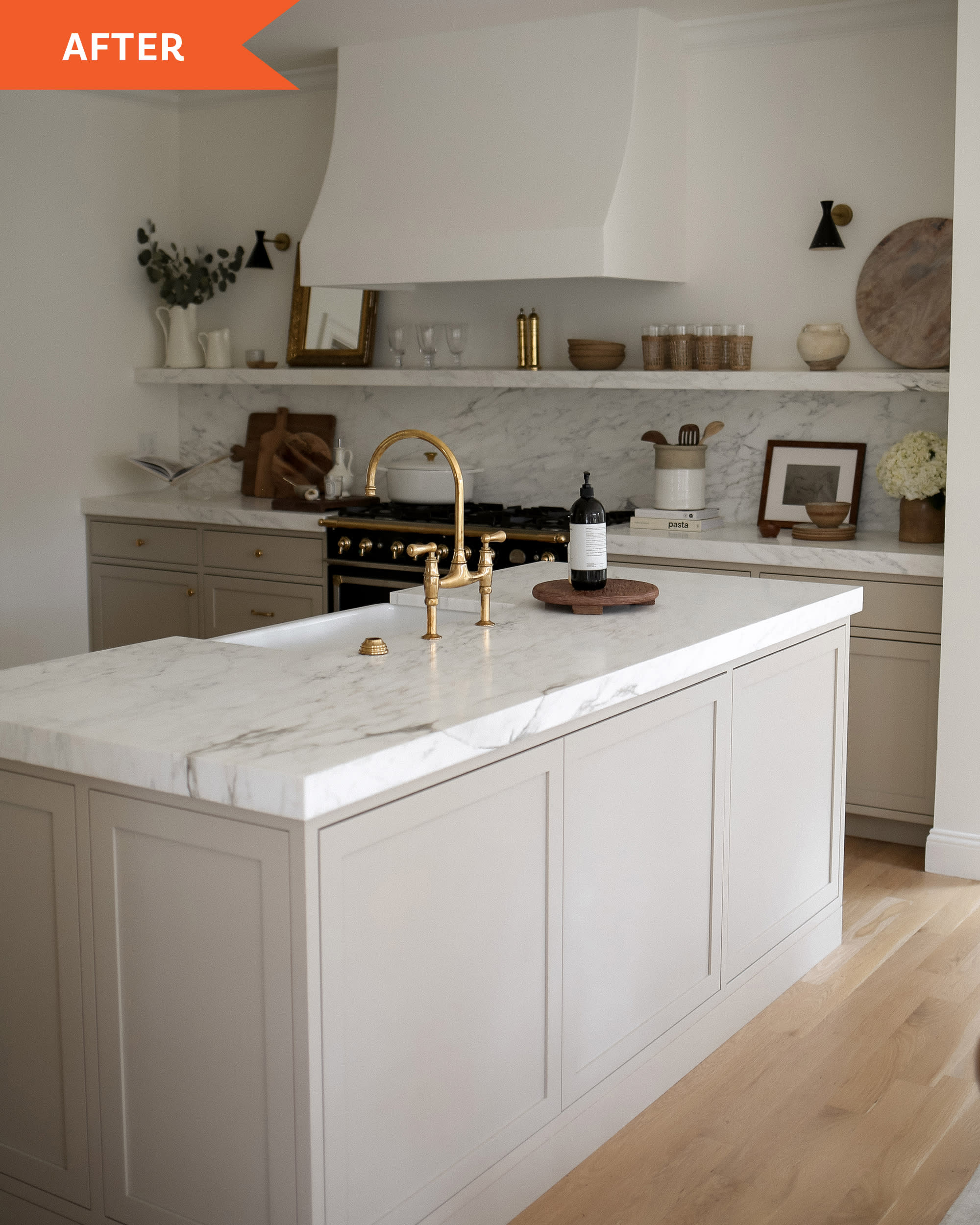 Before and After: A Blogger Turns a Wonky Kitchen into a Welcoming Cook ...