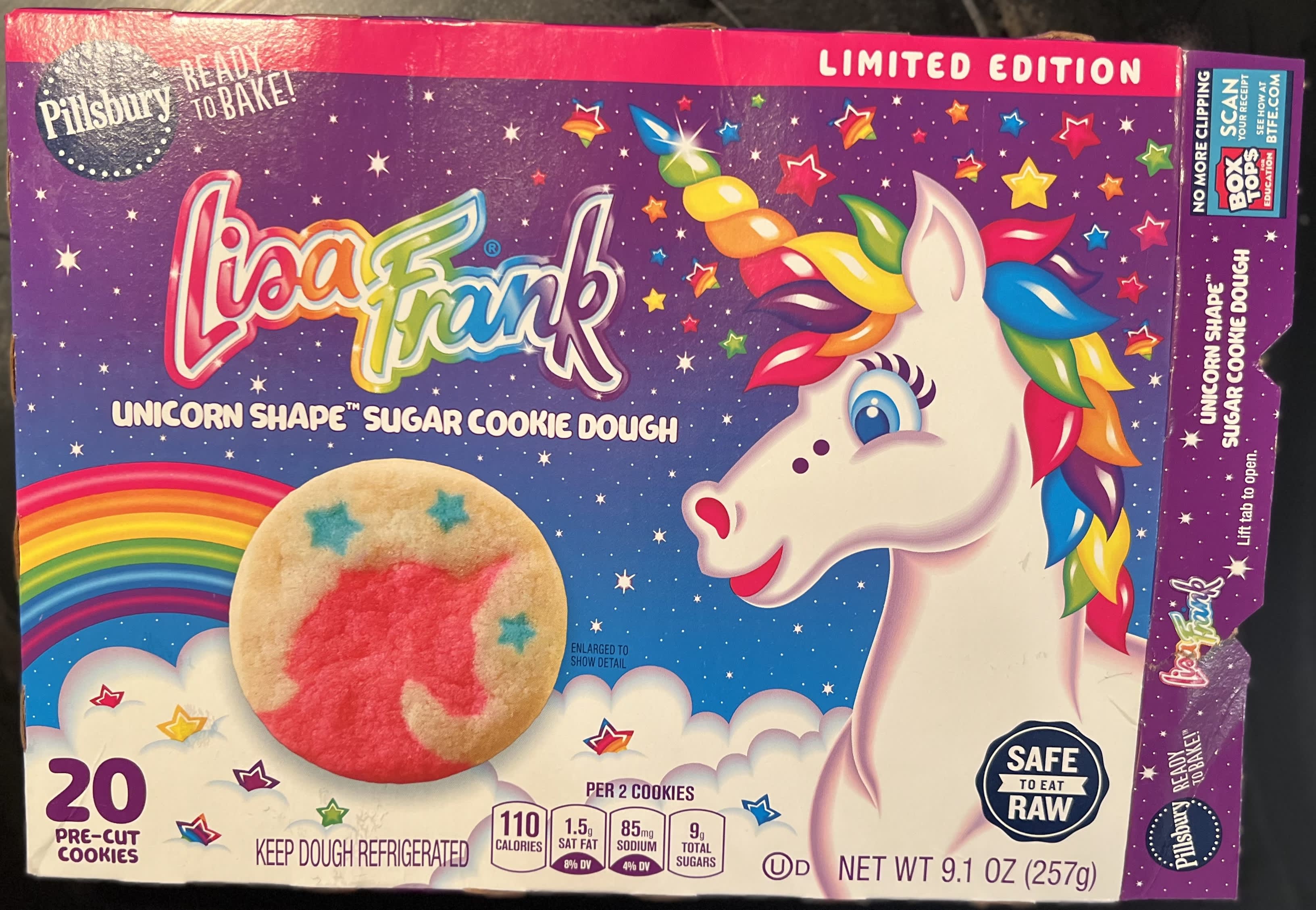 Lisa Frank Unicorn Cupcake