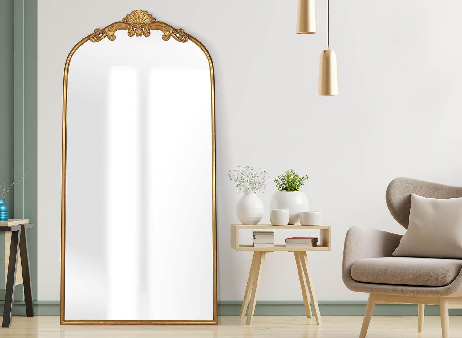 Sam S Club Gold Floor Length Mirror at Dorothy Holcomb blog