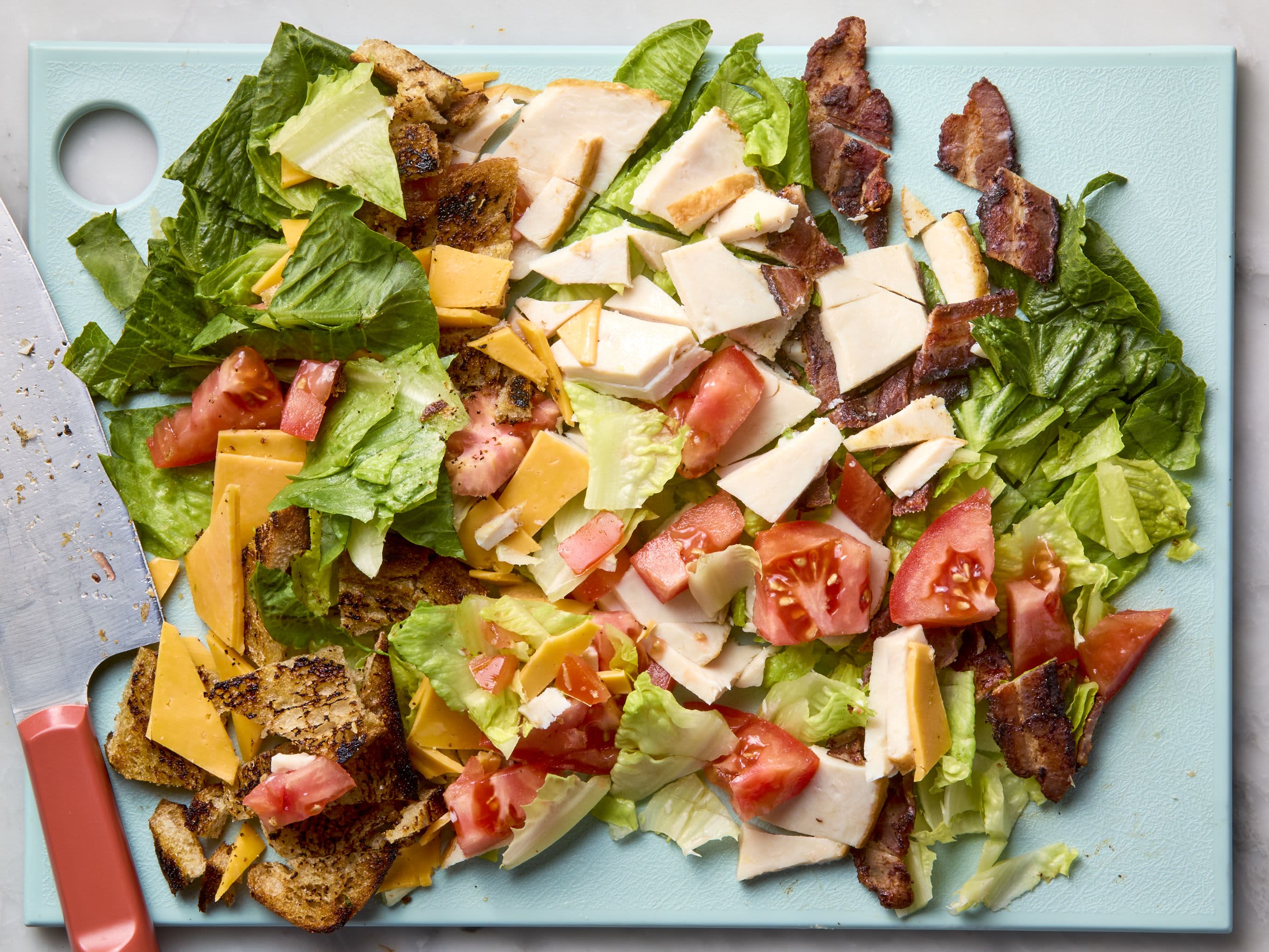 Chopped Lettuce Chicken Salad