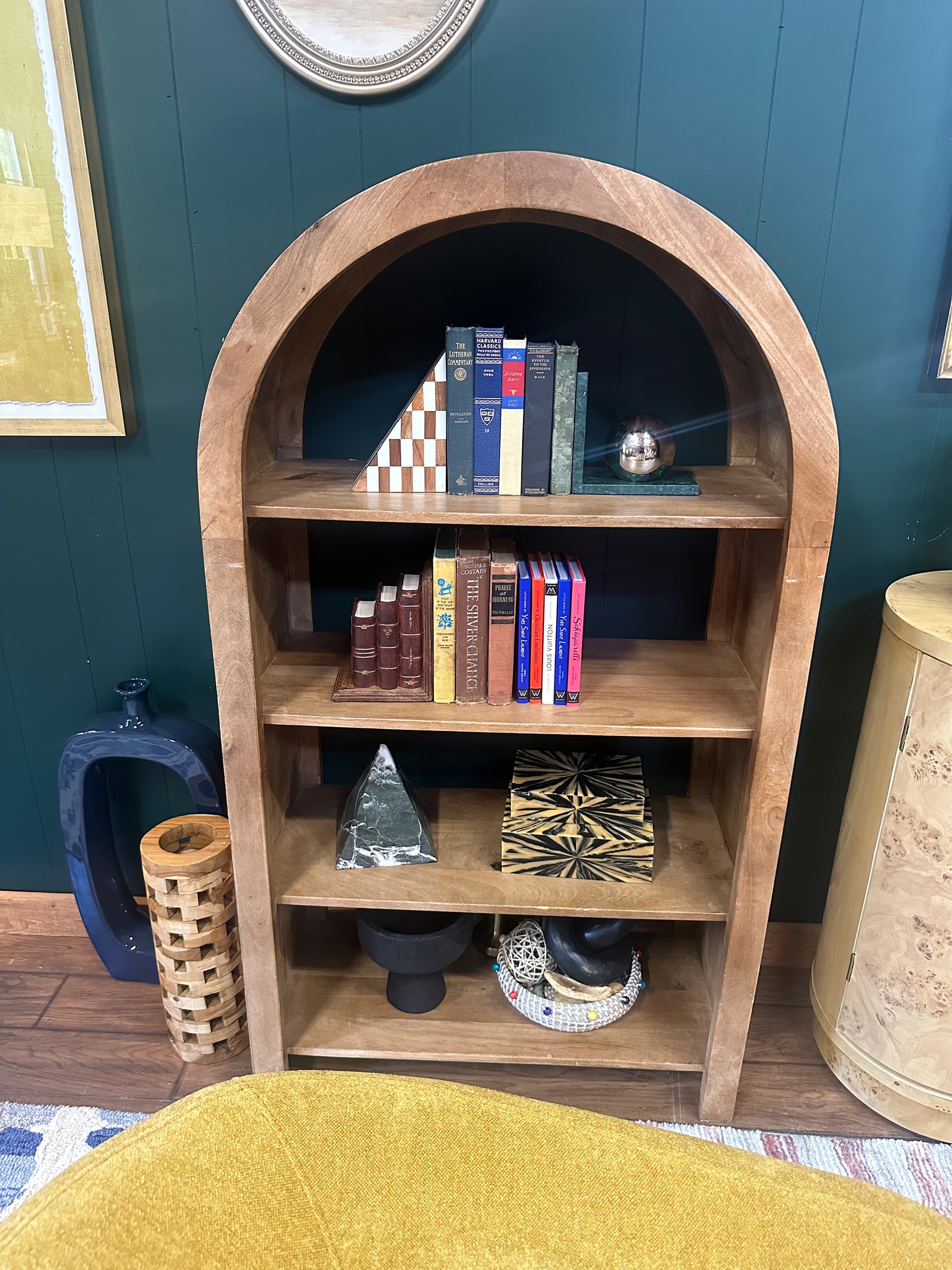 Home goods bookshelf store