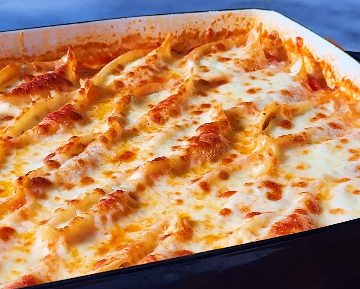 Stuffed Cheesy Noodles Cheesy Chicken Stuffed Shells Recipe The