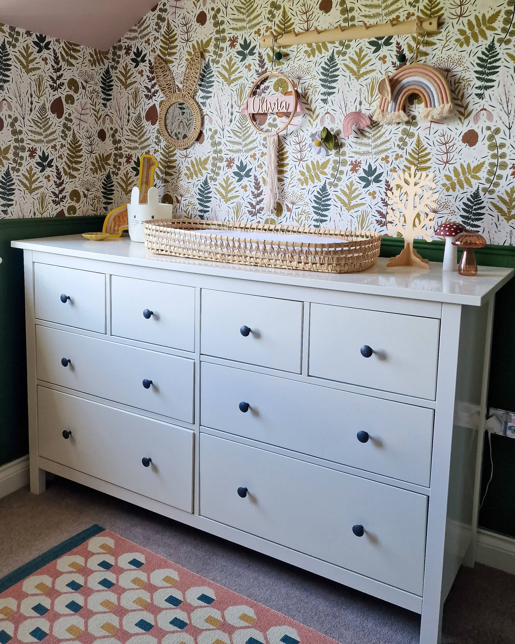 A White IKEA HEMNES Gets an Adorable Woodlands Look for 50 Apartment Therapy