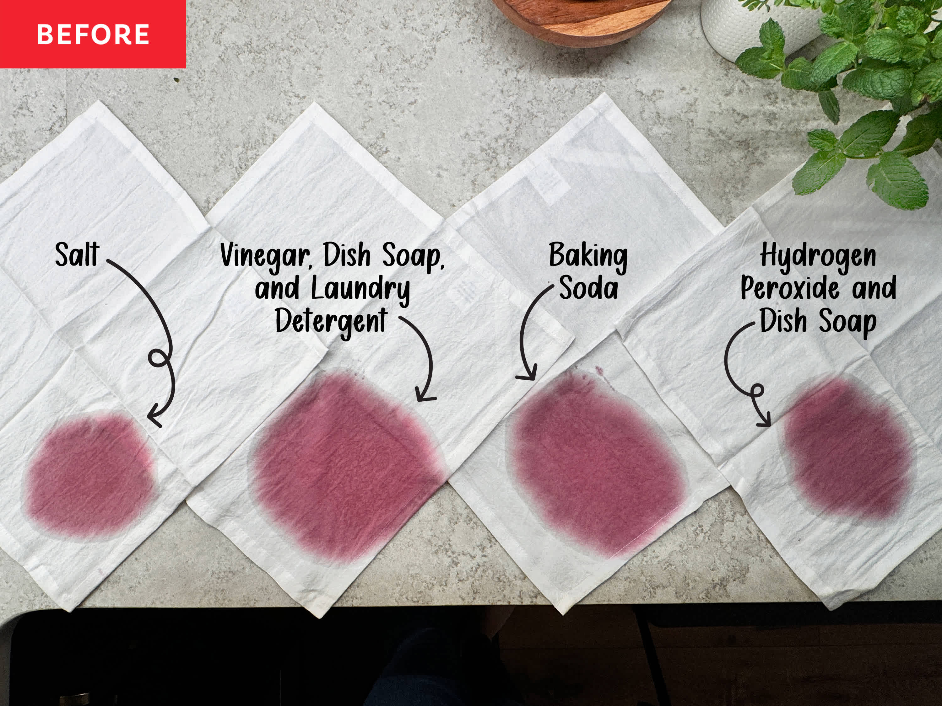The Very Best Way to Remove Red Wine Stains I Tested 4 Methods The Kitchn