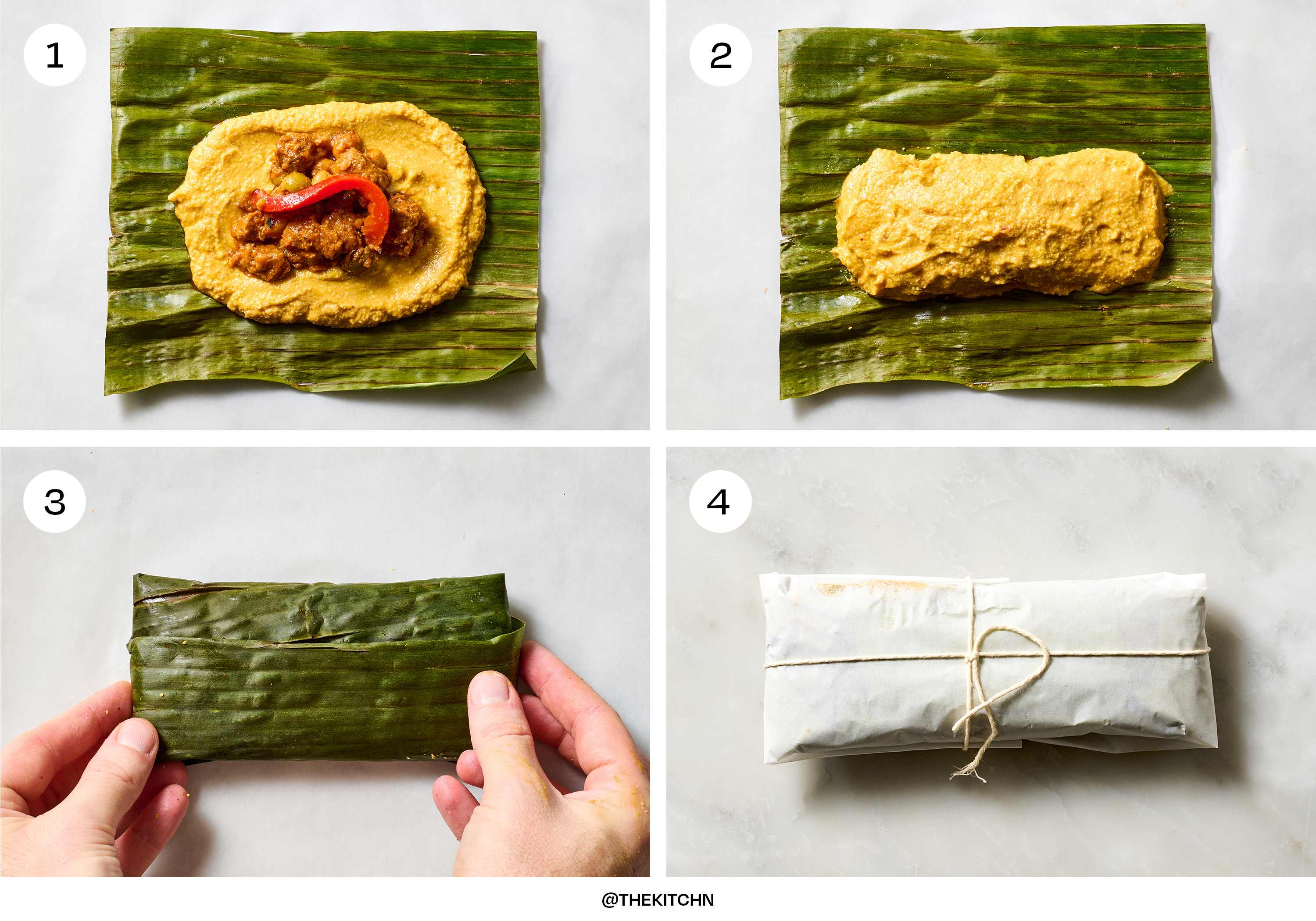 Puerto Rican Pasteles Ingredients