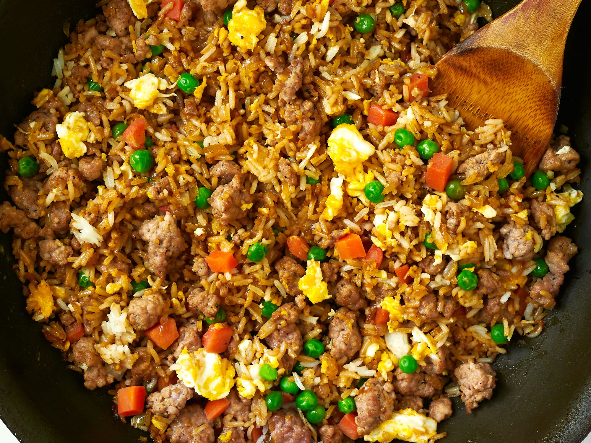 Chinese Sausage Fried Rice Recipe (Cooks in 10 Minutes!) | The Kitchn