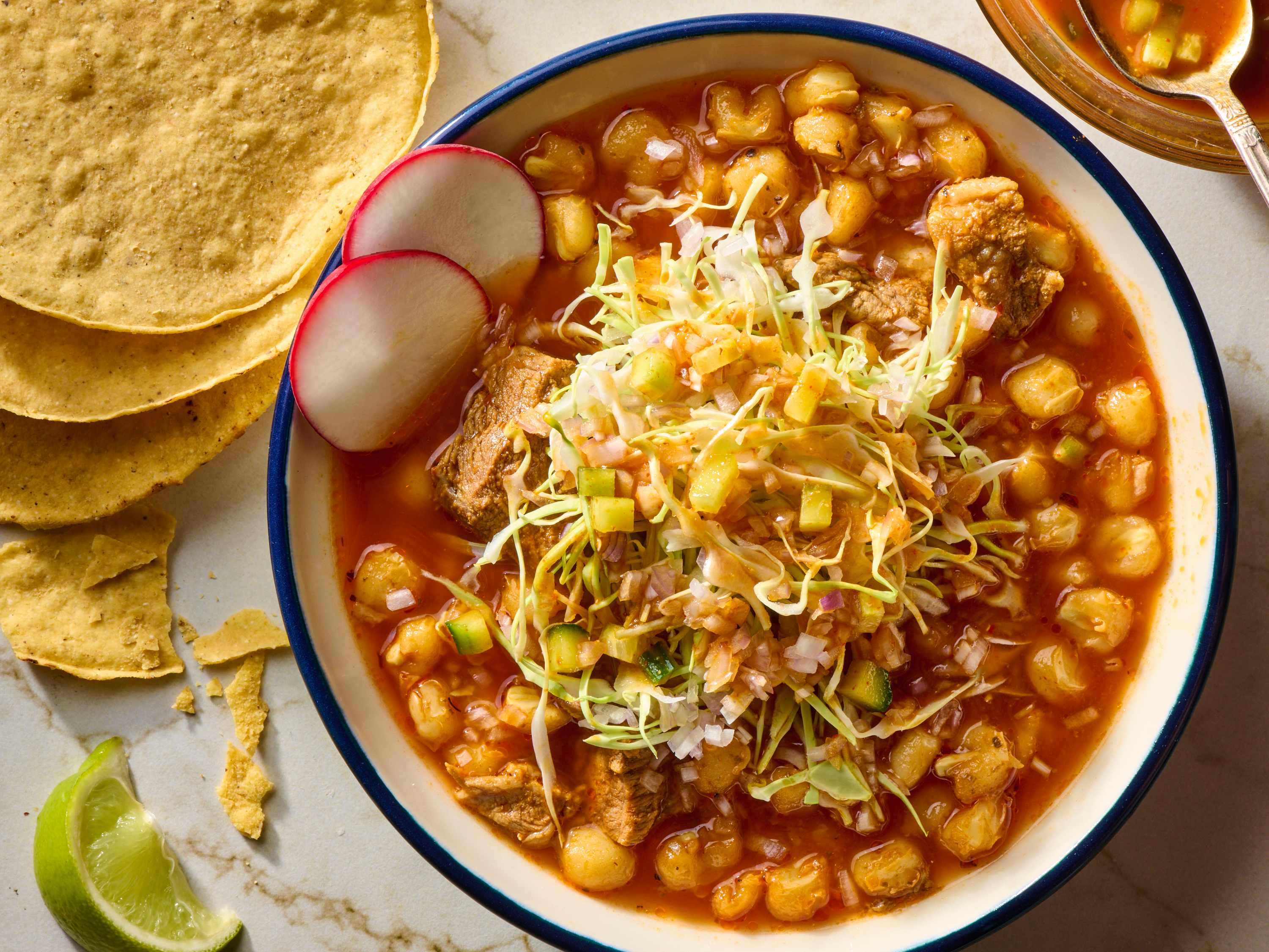 Easy Mexican Pozole Recipe Pozole Rojo Recipe Mexican Food