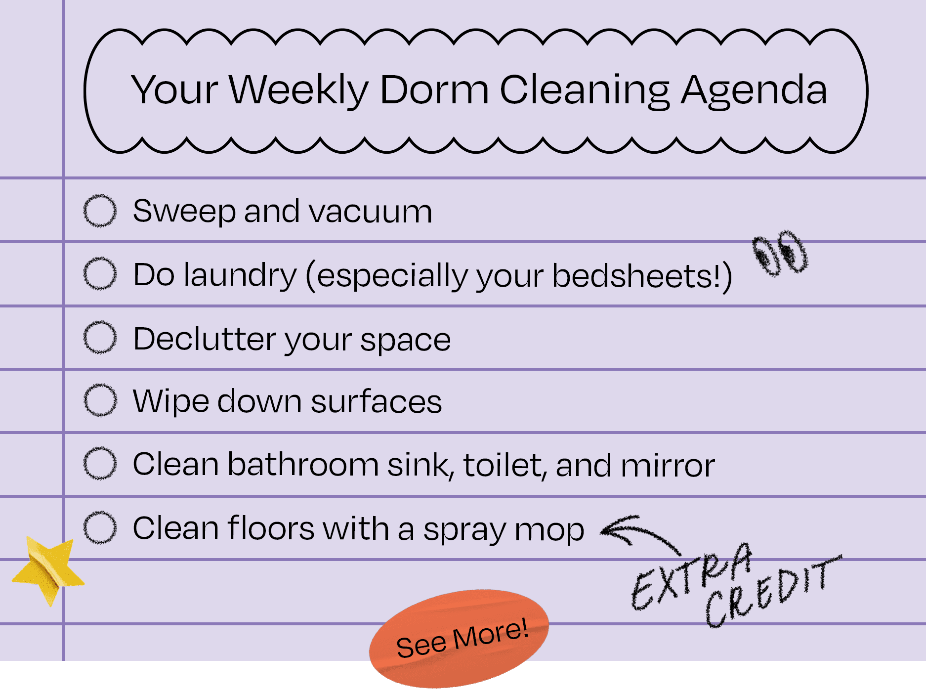 How to Clean and Organize Your Dorm Room for a Total Reset | Dorm Therapy