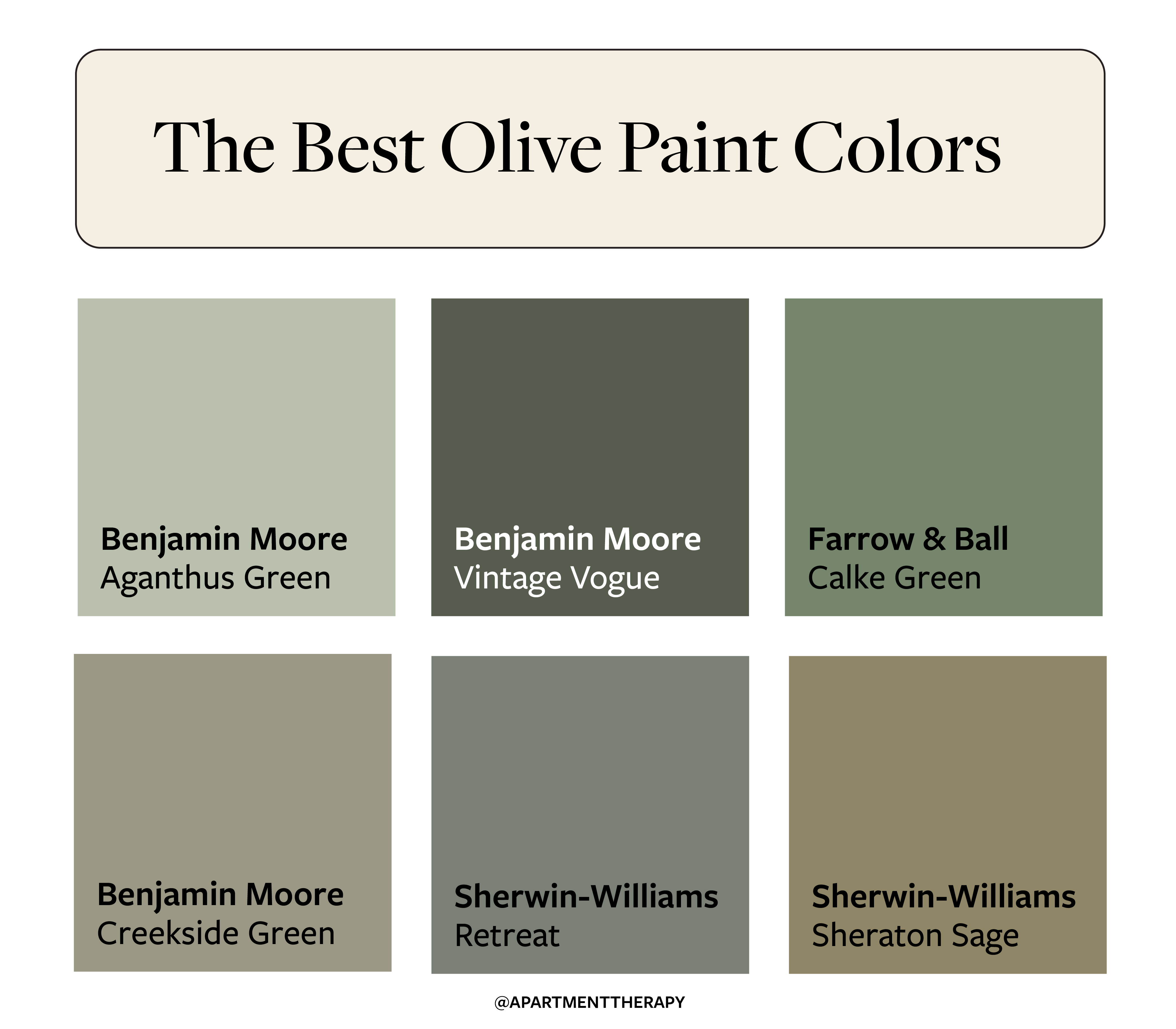 Olive Green Exterior Paint Colors