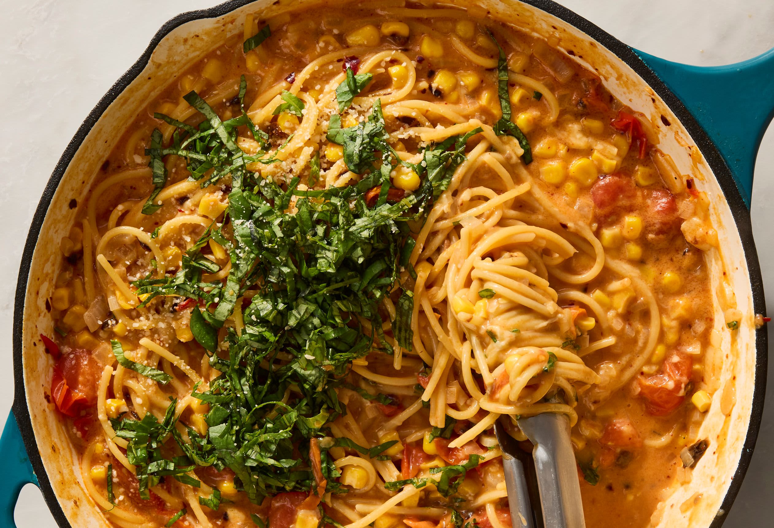 Summer Garden Pasta Recipe (the Best No-Cook Sauce!) | The Kitchn