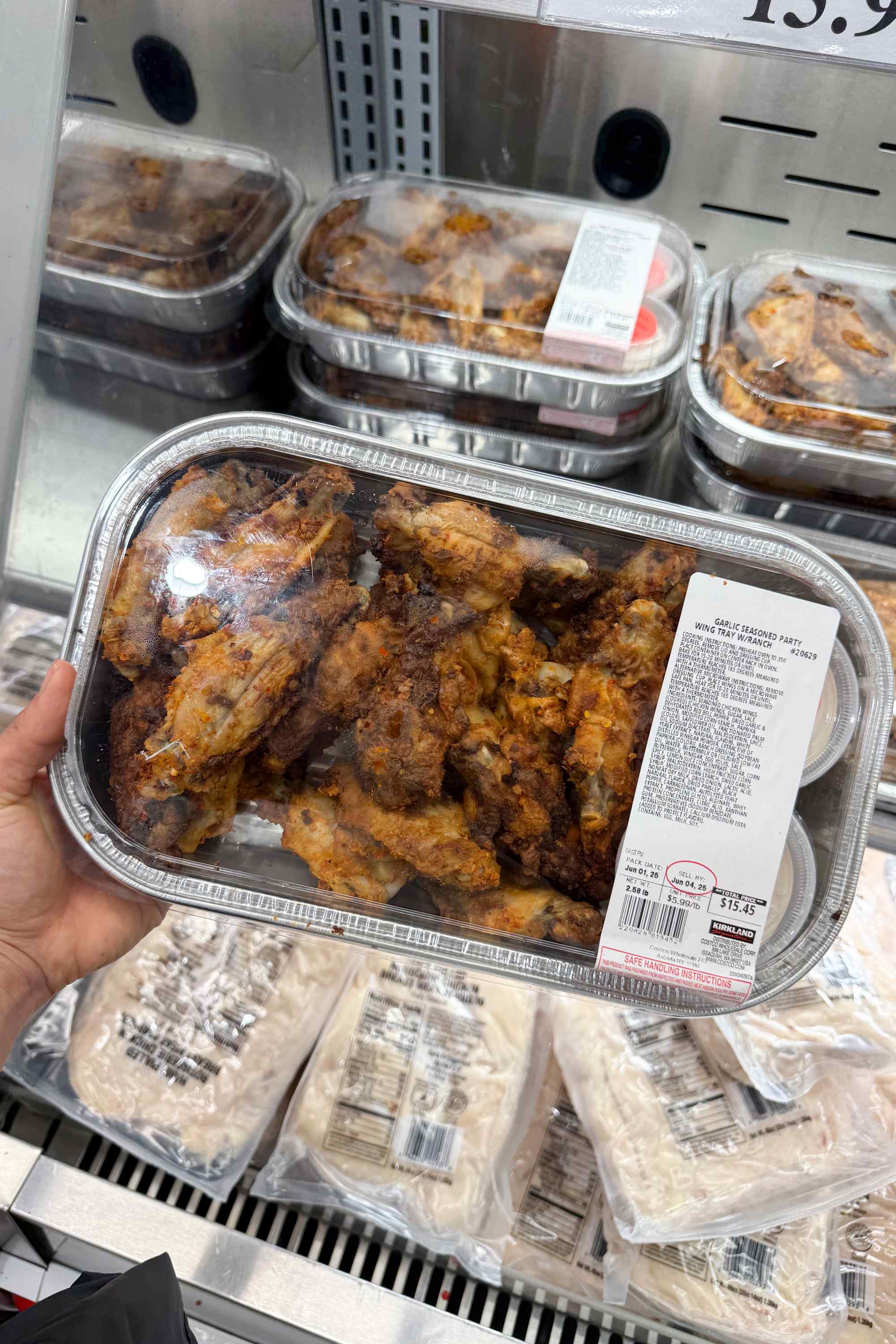 Costco Frozen Chicken Wing Kirkland Signature Chicken Wings First And