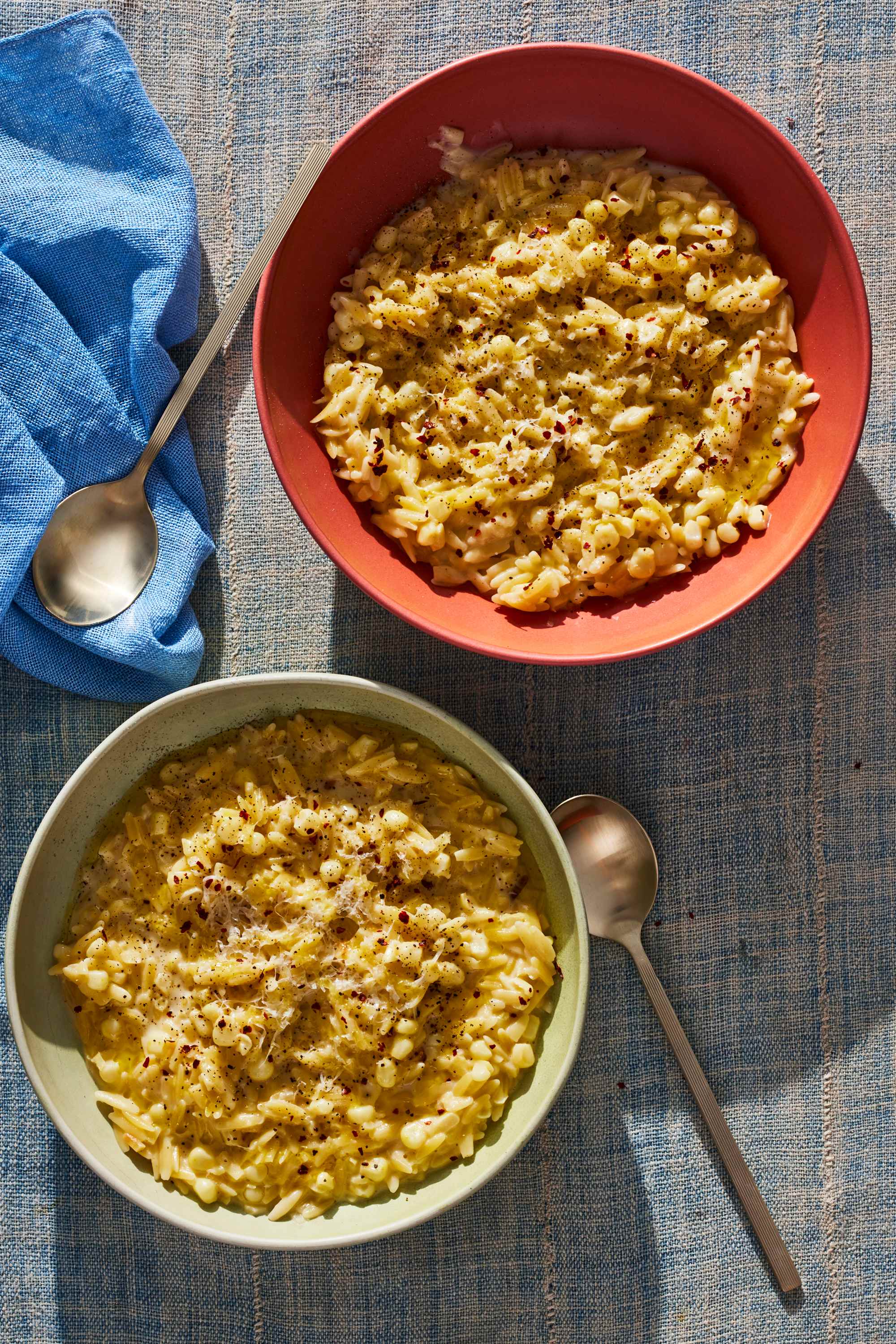 creamy corn chowder orzo