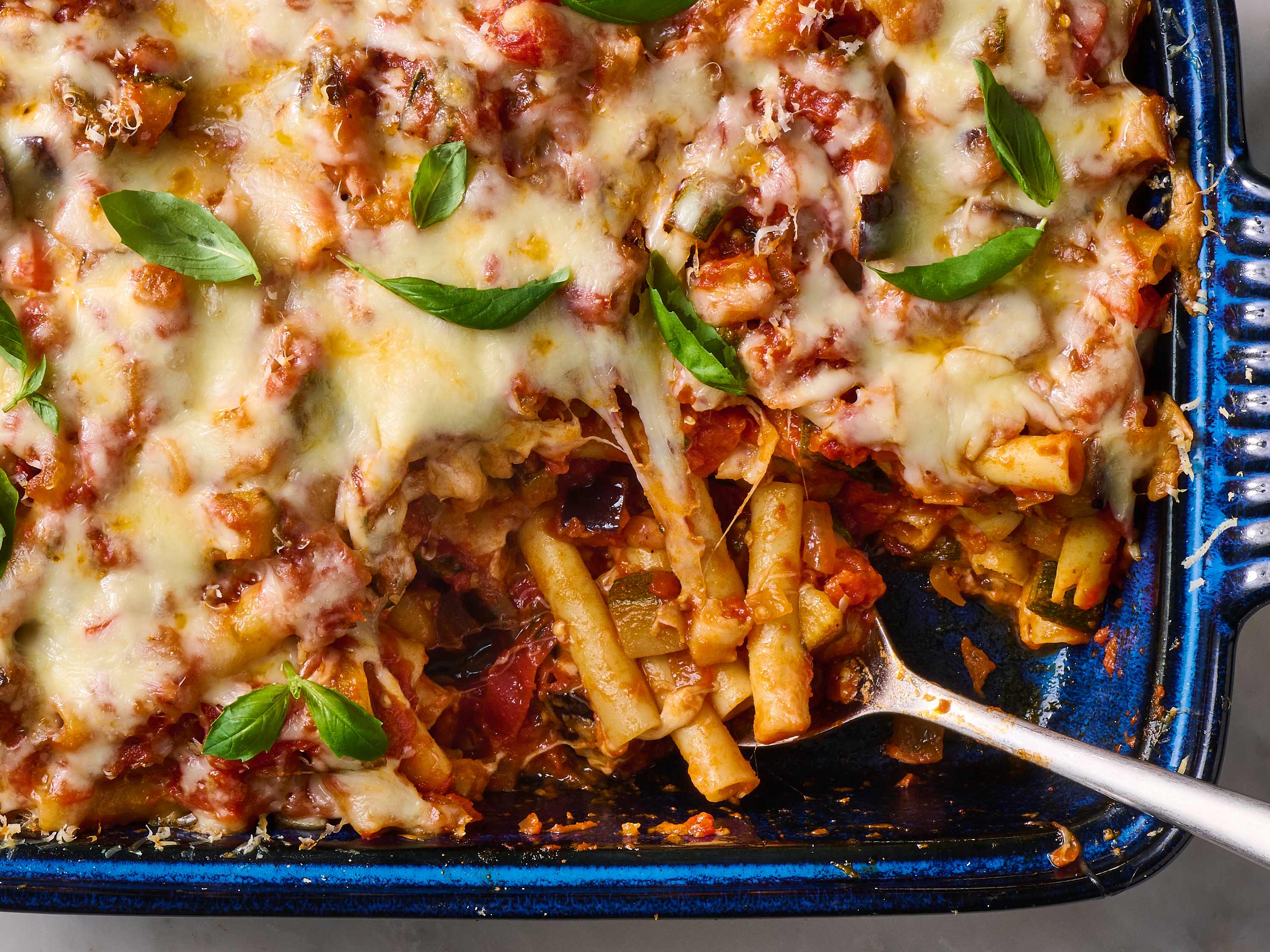 One-Pot Creamy Broccoli Pasta Bake Recipe | The Kitchn