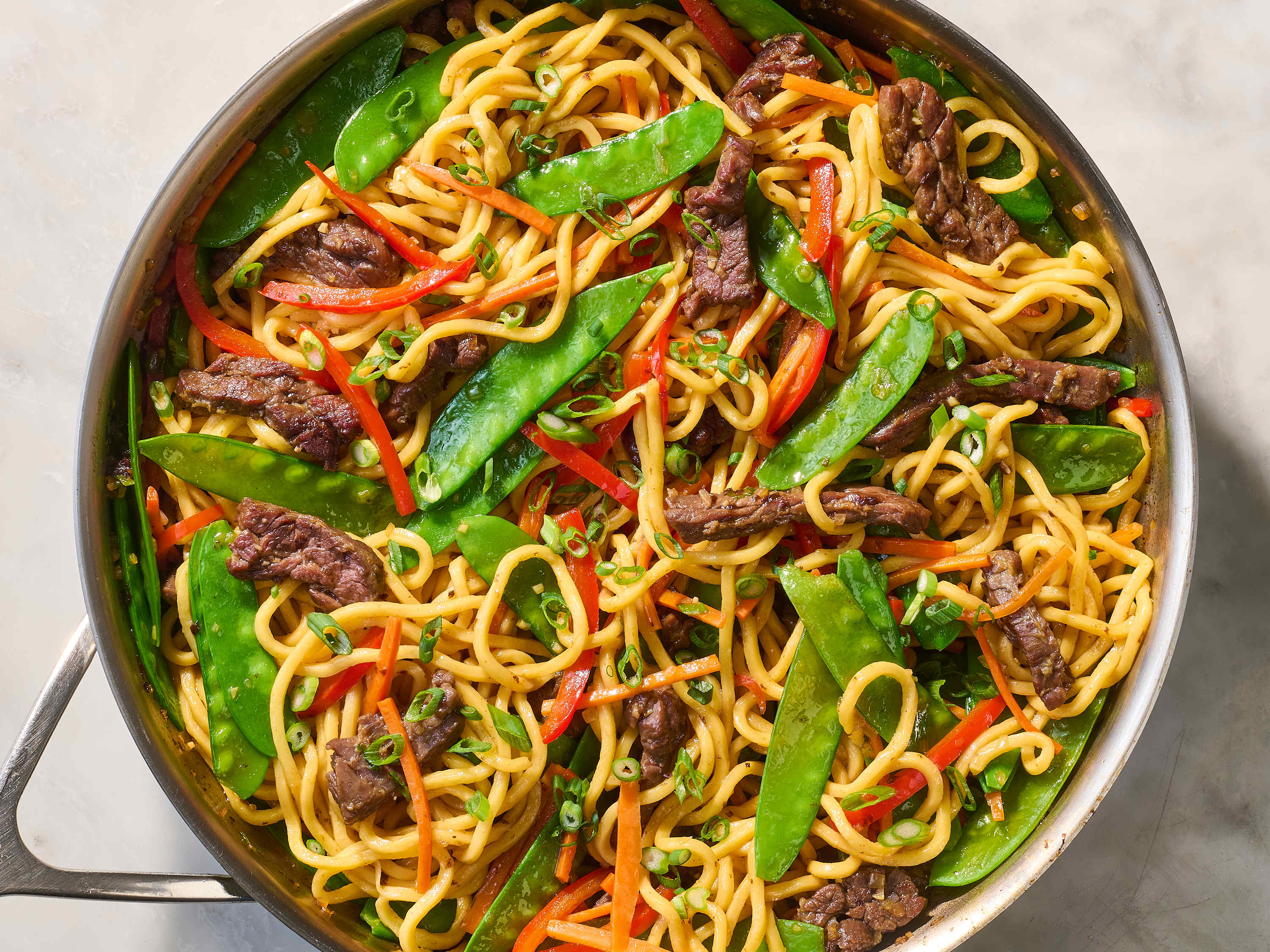 Miso-Ginger Ground Beef Noodles Recipe | The Kitchn