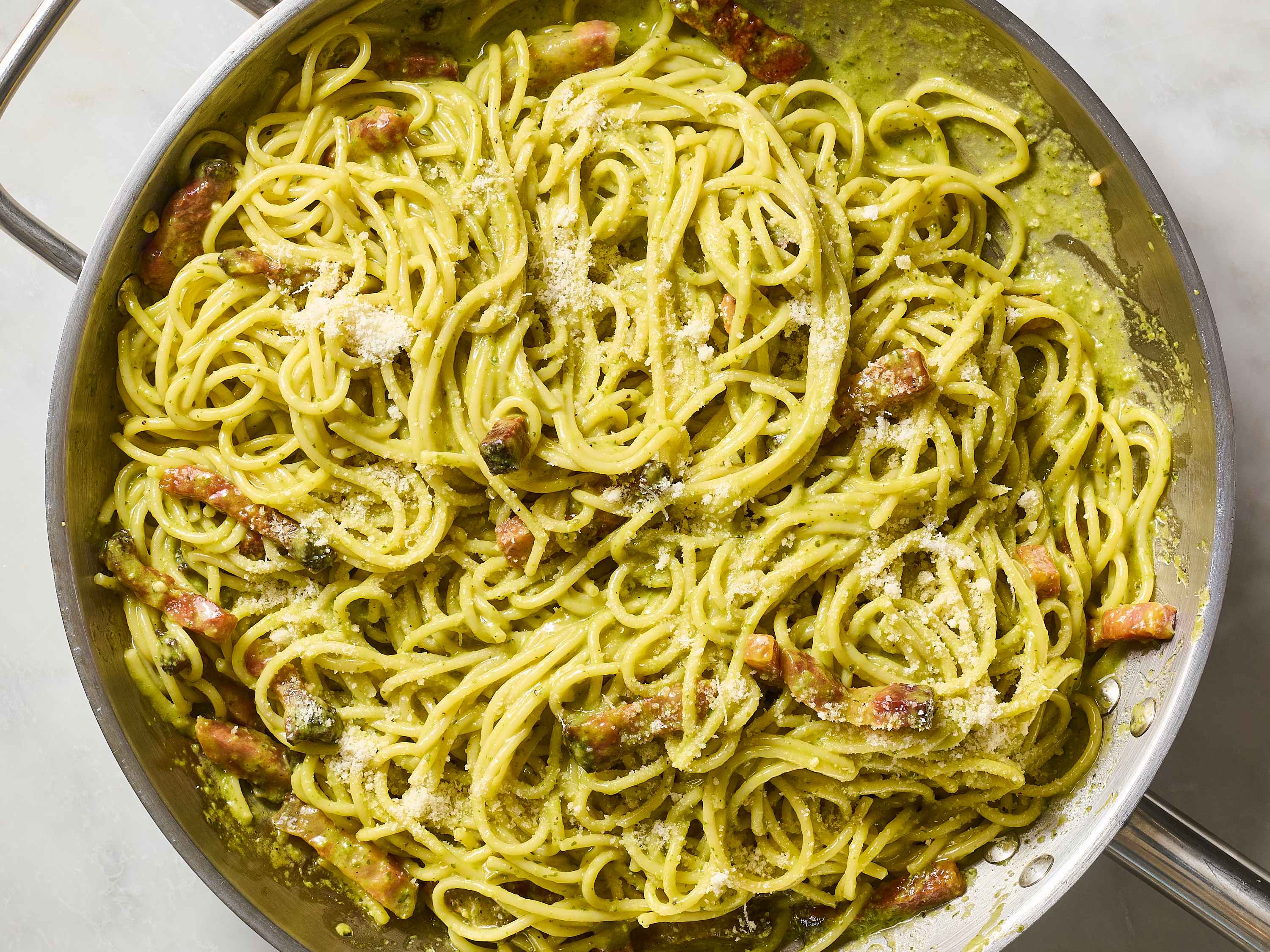 Alfredo Baked Spaghetti Recipe (So Creamy) | The Kitchn