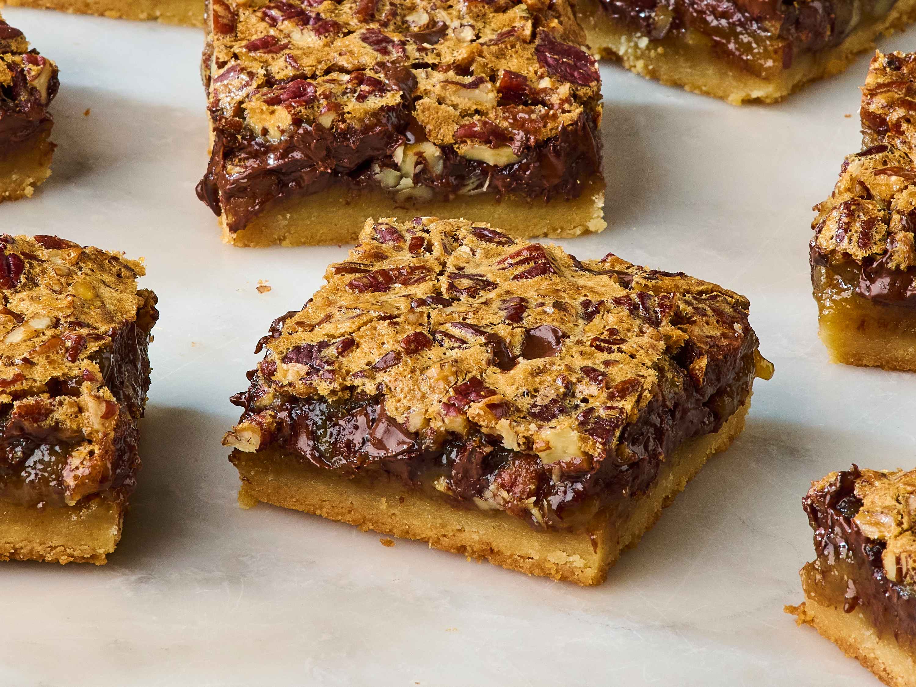 Tahini Chocolate Cheesecake Bars Recipe | The Kitchn